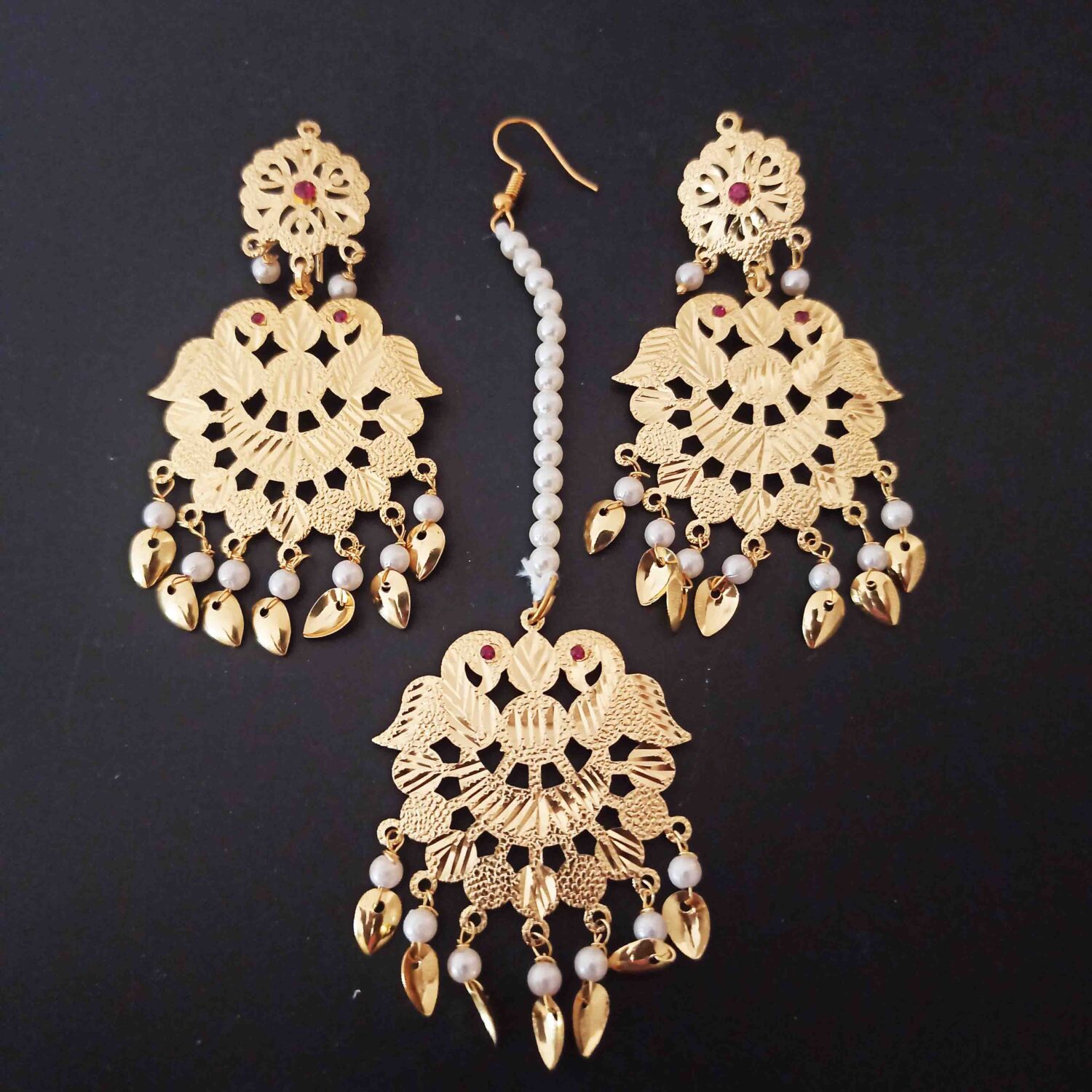 Golden Tikka Set J0780 - muteyaar.com