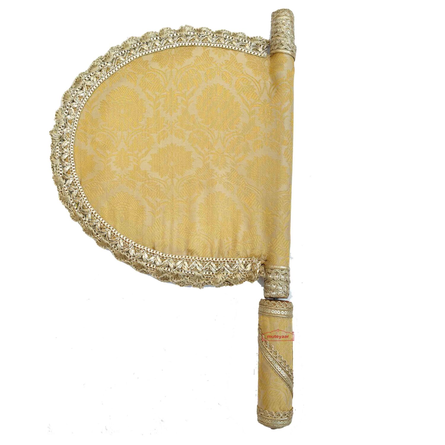 Golden Brocade Punjabi Pakhi T0405 - muteyaar.com