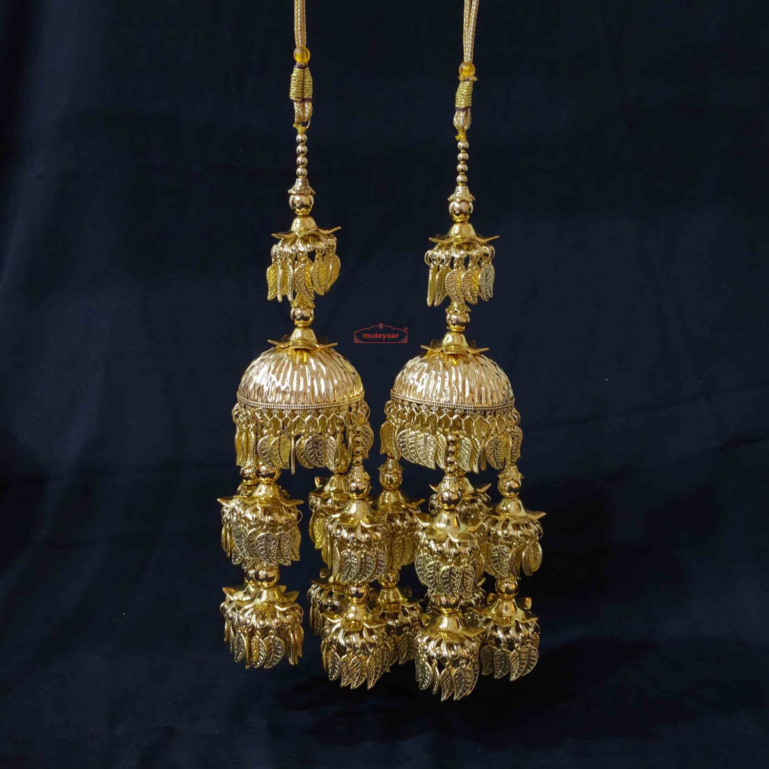 Golden Kaleera Pair for Punjabi Bride J0940 - muteyaar.com